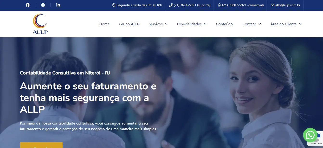 Contabilidade Consultiva em Niterói - RJ | ALLP